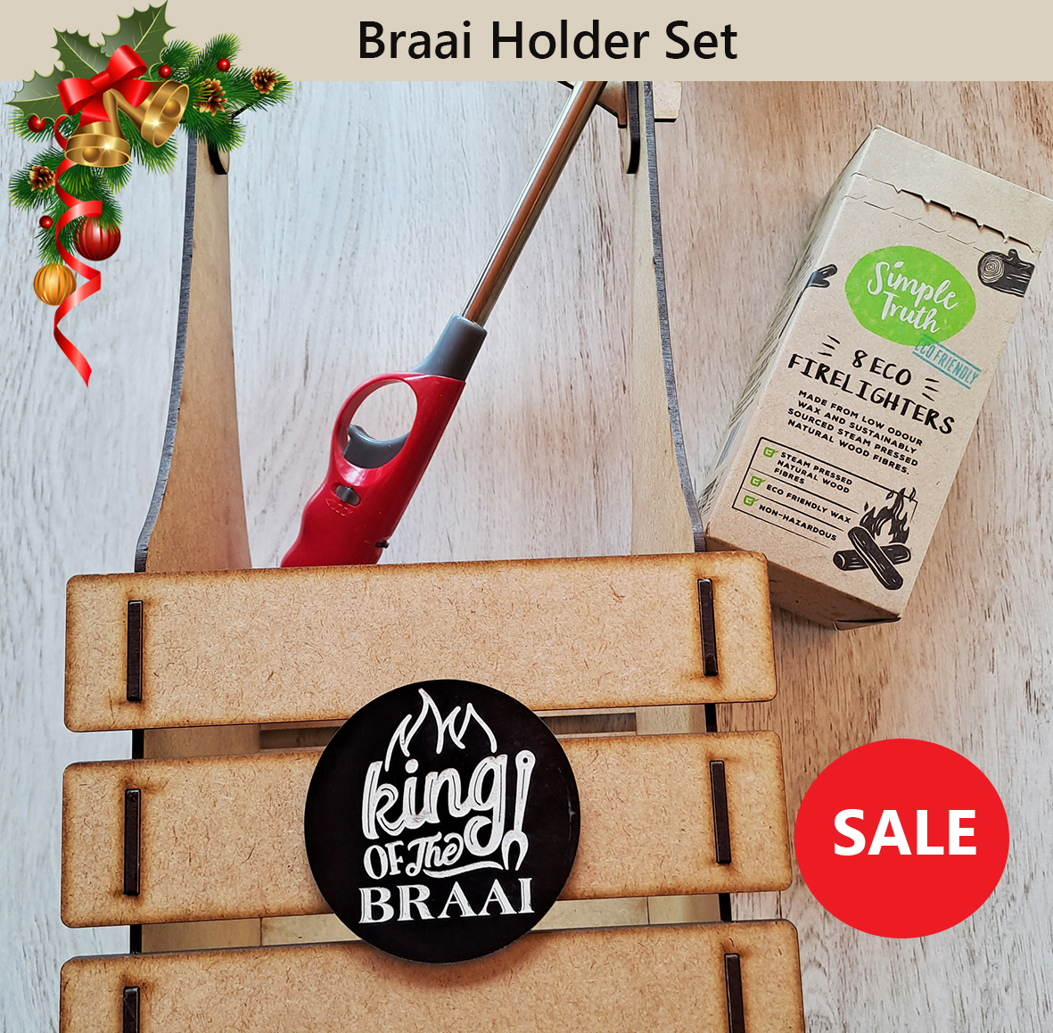 Braai Holder Gift Set - Bits and Bobs